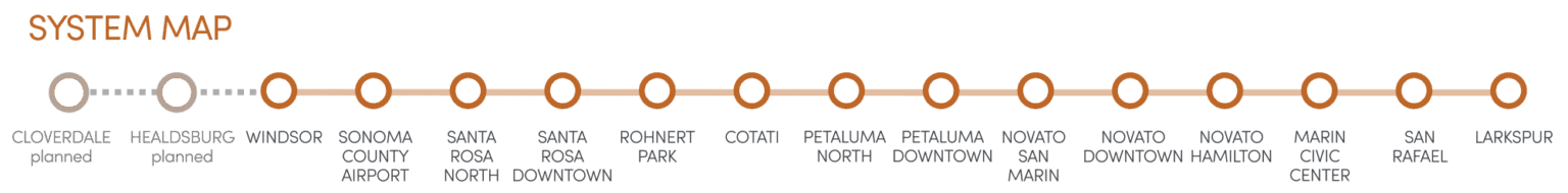 Guide to SMART Train Stations - Sonoma County Tourism